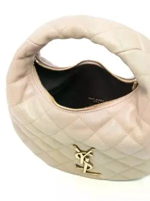 Saint Laurent Quilted Logo Tote Bag