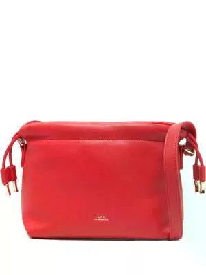 A.p.c. Mini Drawstring Crossbody Bag - Red