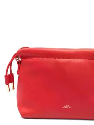 A.p.c. Mini Drawstring Crossbody Bag - Red