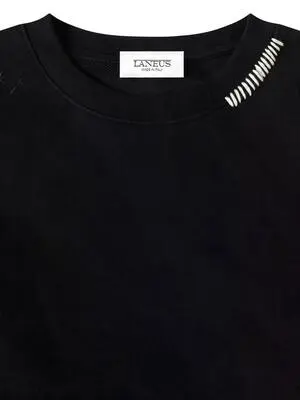 LANEUS Stitch Detail Sweatshirt