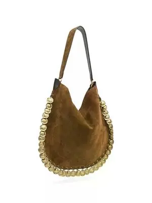 Isabel Marant Étoile Oskan Medallion Shoulder Bag - Brown