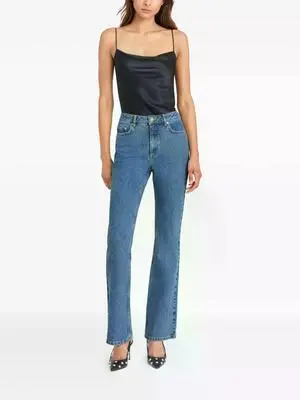 Cinq À Sept Stevie Flared-leg Jeans - Blue