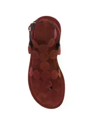 Pierre Hardy Geometric-cage Design Flat Sandals