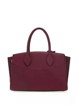 FERRAGAMO Studio Top Handle Bag - Red