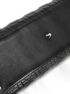 Dior Large Lady Tote Bag - Black