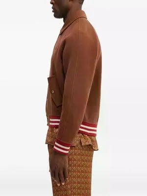 Drole De Monsieur Logo-embroidered Bomber Jacket