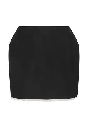 Magda Butrym Lace Trim Skirt