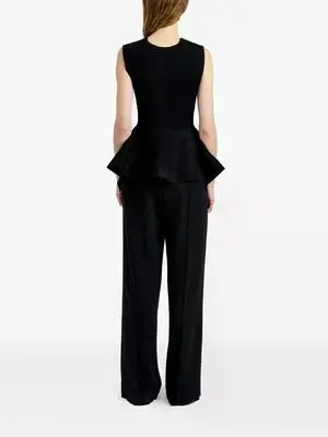 Proenza Schouler Ribbed V-neck Sleeveless Top