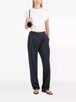 Proenza Schouler White Label Reeva Tie-back T-shirt - White