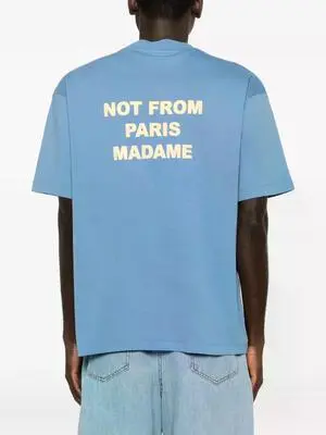 Drole De Monsieur Short-sleeve T-shirt - Blue