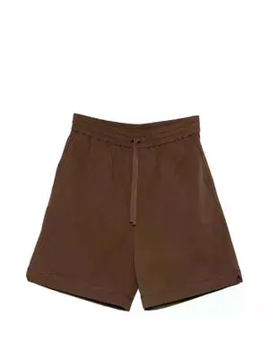 Drole De Monsieur Drawstring Shorts - Brown