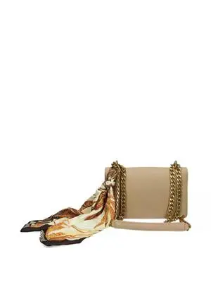 Just Cavalli Chain-strap Shoulder Bag With Scarf Detail