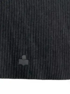 Isabel Marant Étoile Logo-patch Scarf - Grey