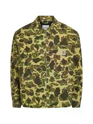 Carhartt Work In Progress Camouflage Duck Detroit Jacket - Green