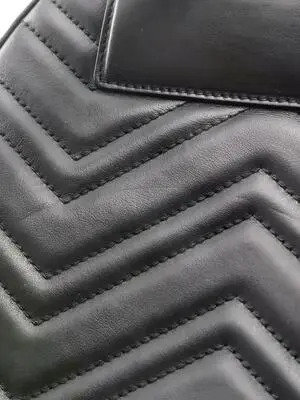 Gucci Gg Marmont Chevron Backpack
