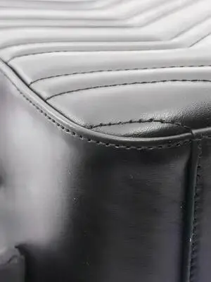 Gucci Gg Marmont Chevron Backpack