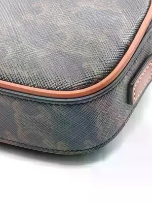 Celine Mini Cuir Triomphe Leather Camera Shoulder Bag - Brown