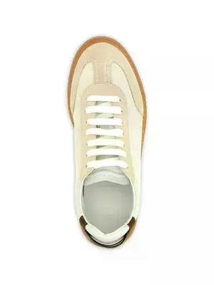 Brunello Cucinelli Lace-up Sneakers With Monile Detail