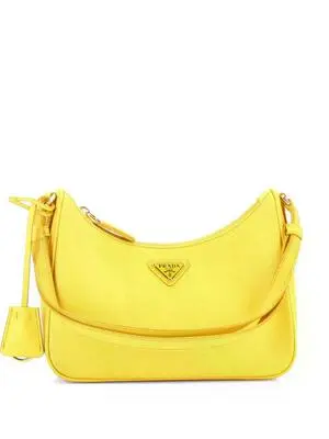 Prada Re-edition Saffiano Leather Mini Shoulder Bag