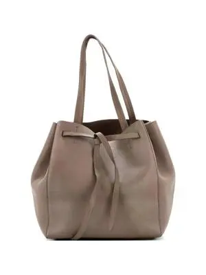 Celine Phantom Tie Cabas Leather Small Tote Bag