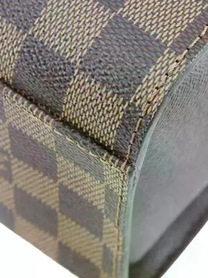 LOUIS VUITTON Damier Ebene Triana Handbag