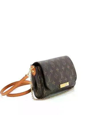 LOUIS VUITTON Favorite Handbag Monogram Canvas Pm - Brown