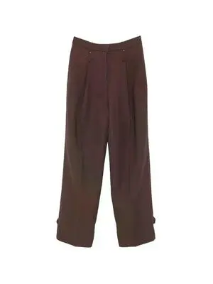 Stine Goya Pleated Trousers - Brown