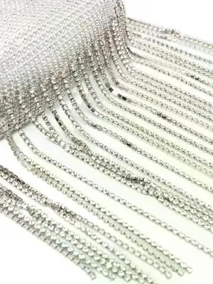 TWINSET Rhinestone Embellished Fringed Mini Bag