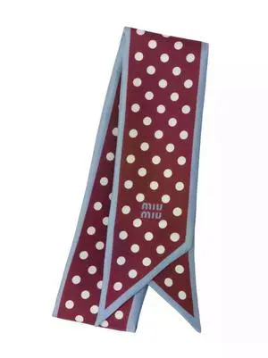 Miu Miu Printed Scarves