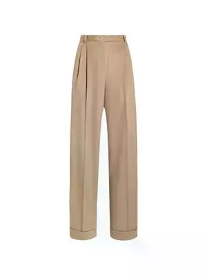 Dolce & Gabbana Cashmere Trousers - Brown