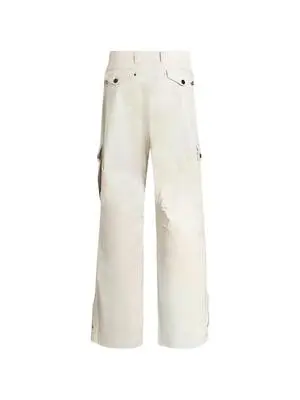 Dolce & Gabbana Gabardine Trousers With Zip Embellishments
