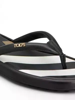 TOD'S Logo Detail Flip Flops