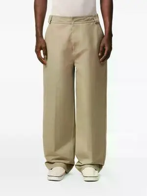 AMI Paris Cotton Gabardine Baggy Trousers
