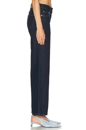 Sandy Liang Embroidered Bow Denim Jeans