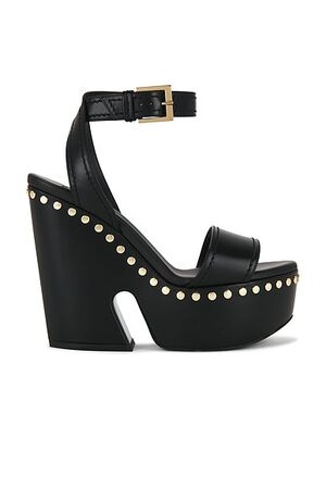 Givenchy Calfskin Leather Platform Sandals