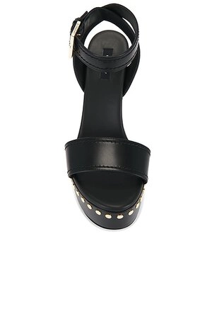 Givenchy Calfskin Leather Platform Sandals