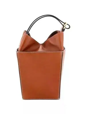Celine Strap Box Top Handle Bag - Brown