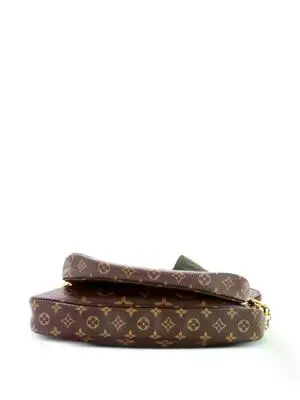 LOUIS VUITTON Multi Pochette Accessoires Monogram Canvas Crossbody Bag