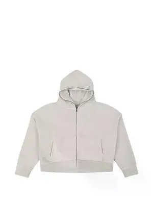 ENTIRE STUDIOS Zip Hooded Sweater - Neutrals