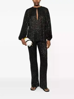 Missoni Long Sleeve Sequin Blouse