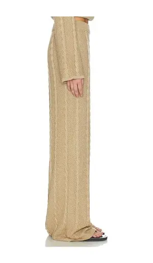 SNDYS. Cici Cable Knit Pant