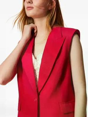 TWINSET Collection Linen Blend Waistcoat