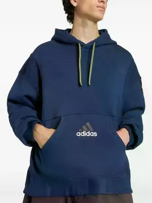 Adidas Equipment Relaxed-fit Hoodie - Blue
