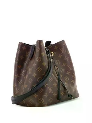 LOUIS VUITTON Monogram Canvas Neonoe Bucket Bag - Brown