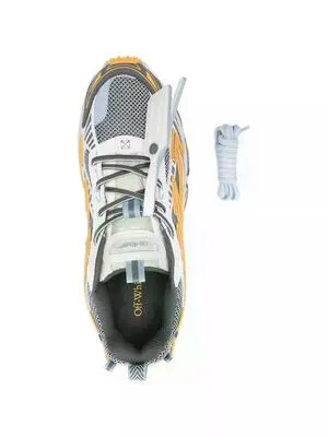 Off-White Be Right Back" Mesh Sneakers - Blue