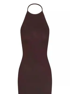 Eterne Halterneck Maxi Dress