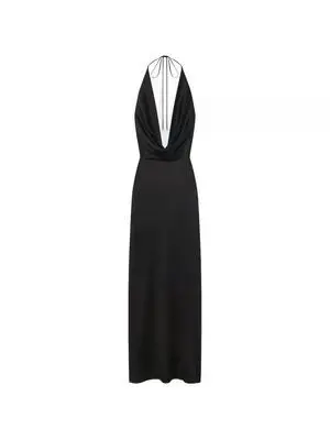 Eterne Carla Cowl Neck Maxi Dress