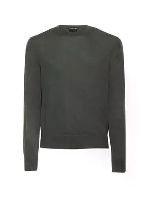 TOM FORD Round Neck Long Sleeve Sweater