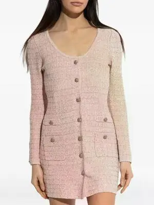 Alessandra Rich Button-pocket Dress