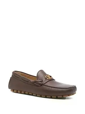 Valentino Garavani Fastaway Loafers - Brown